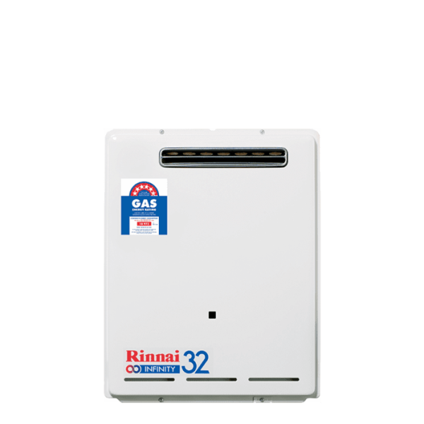 Rinnai 26L Infinity Continuous Flow Gas Hot Water System - 50 Degree ...