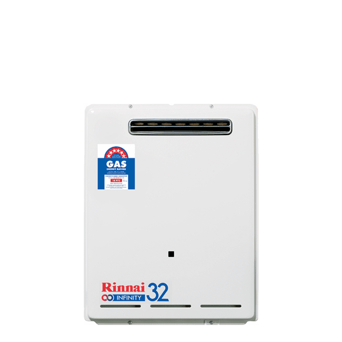Rinnai 32L Infinity Continuous Flow Gas Hot Water System - 50 Degree ...